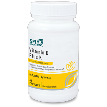 Vitamin D Plus K 60 capsules – Farmacopia