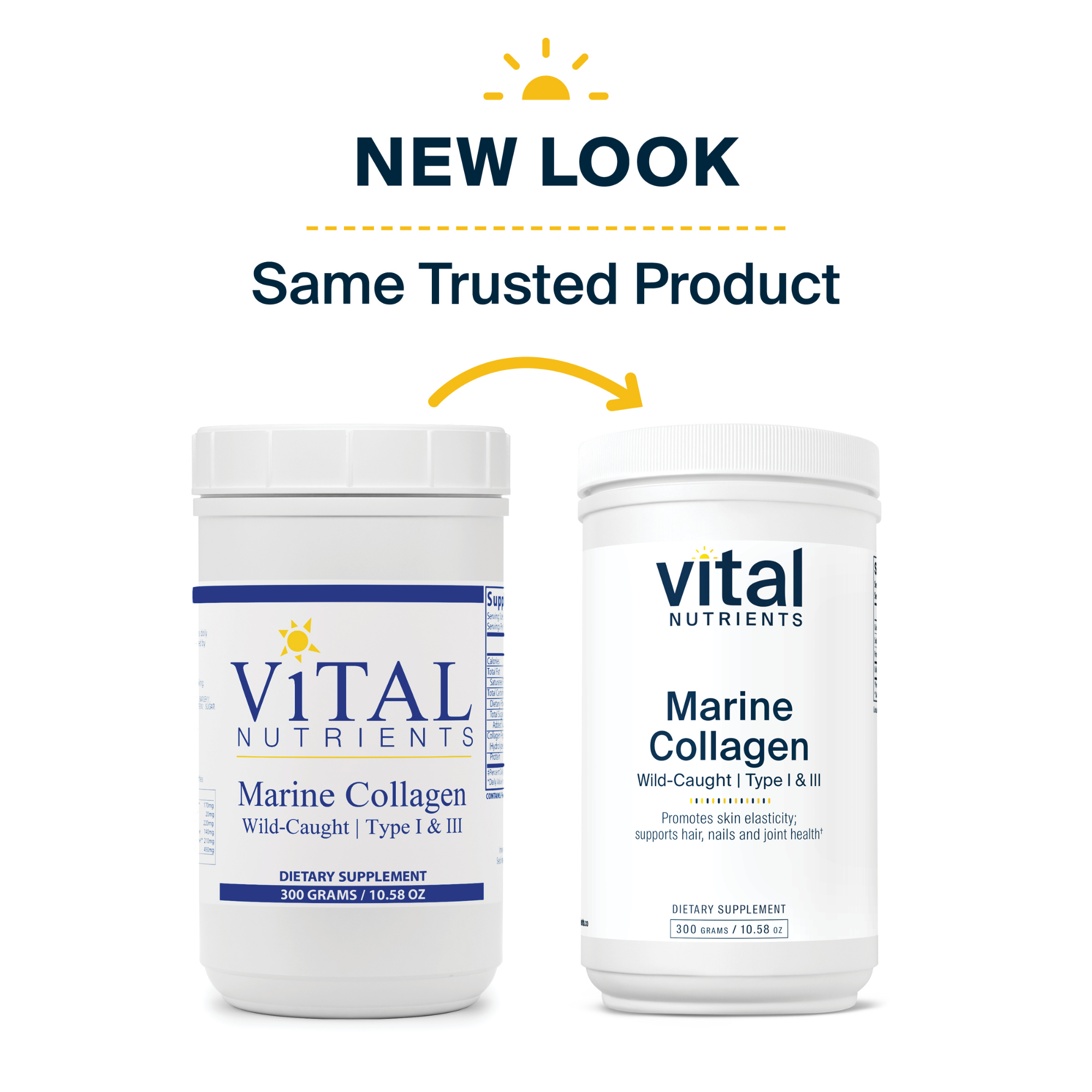 Vital Nutrients Marine Collagen Wild-Caught Type I & III – Farmacopia