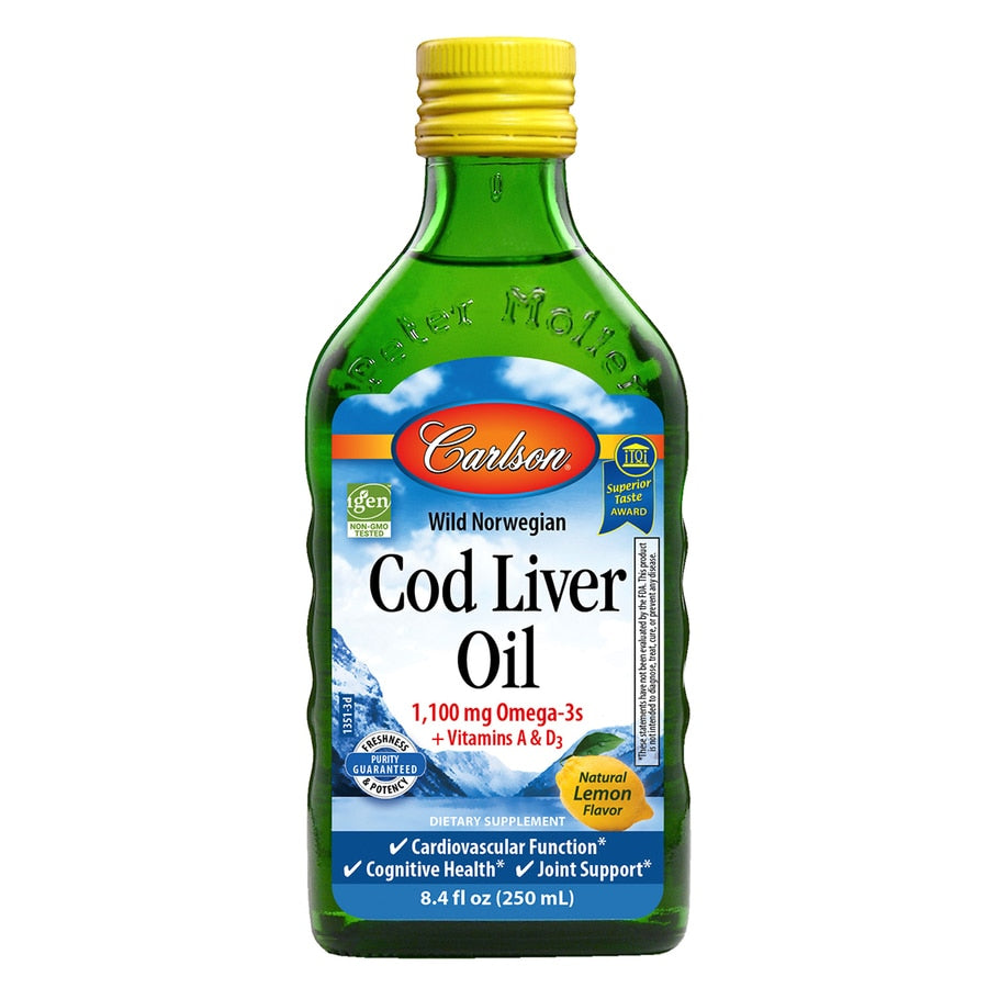 Norwegian Cod Liver Oil Lemon – Farmacopia